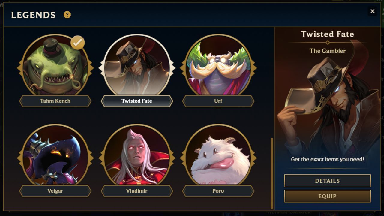 Teamfight Tactics TFT Legends Tier List For Set 9 TRN Checkpoint